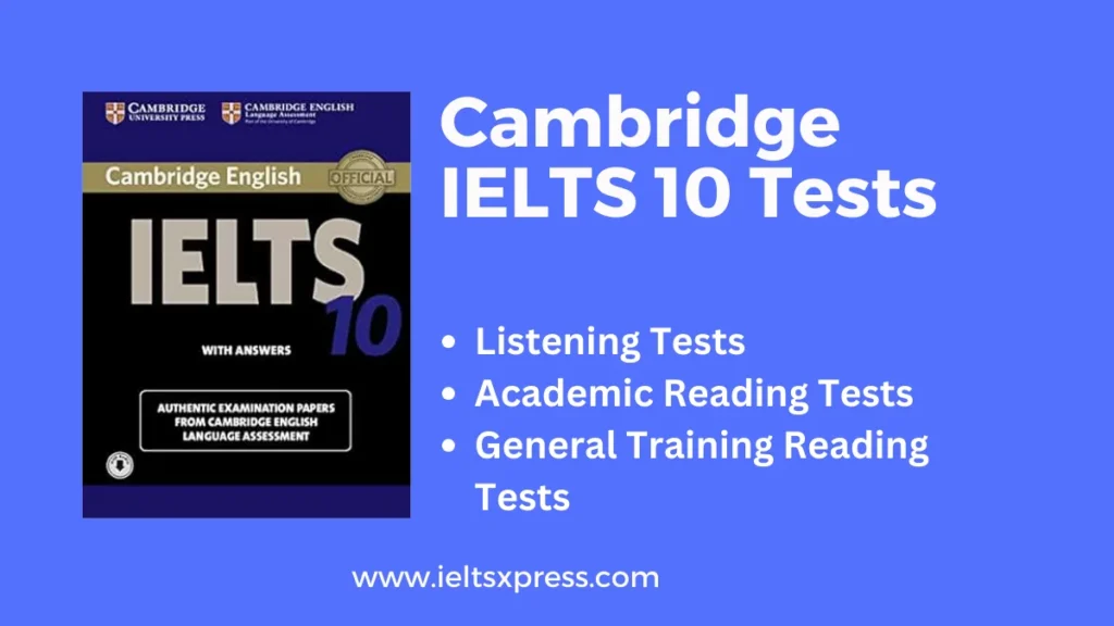 Cambridge IELTS 10 Tests IELTSXpress